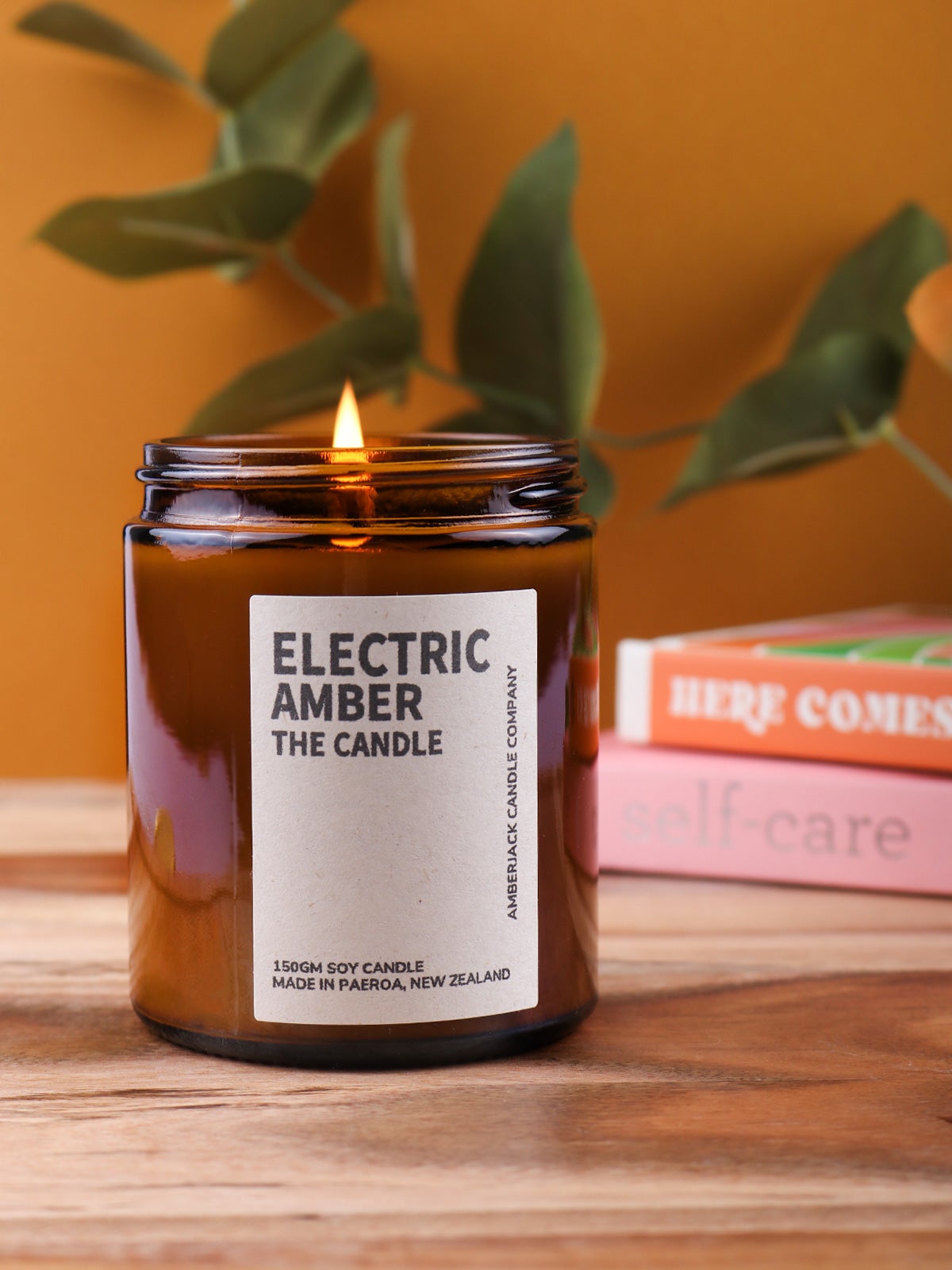 Amberjack Candle - Electric Amber | Cosmic