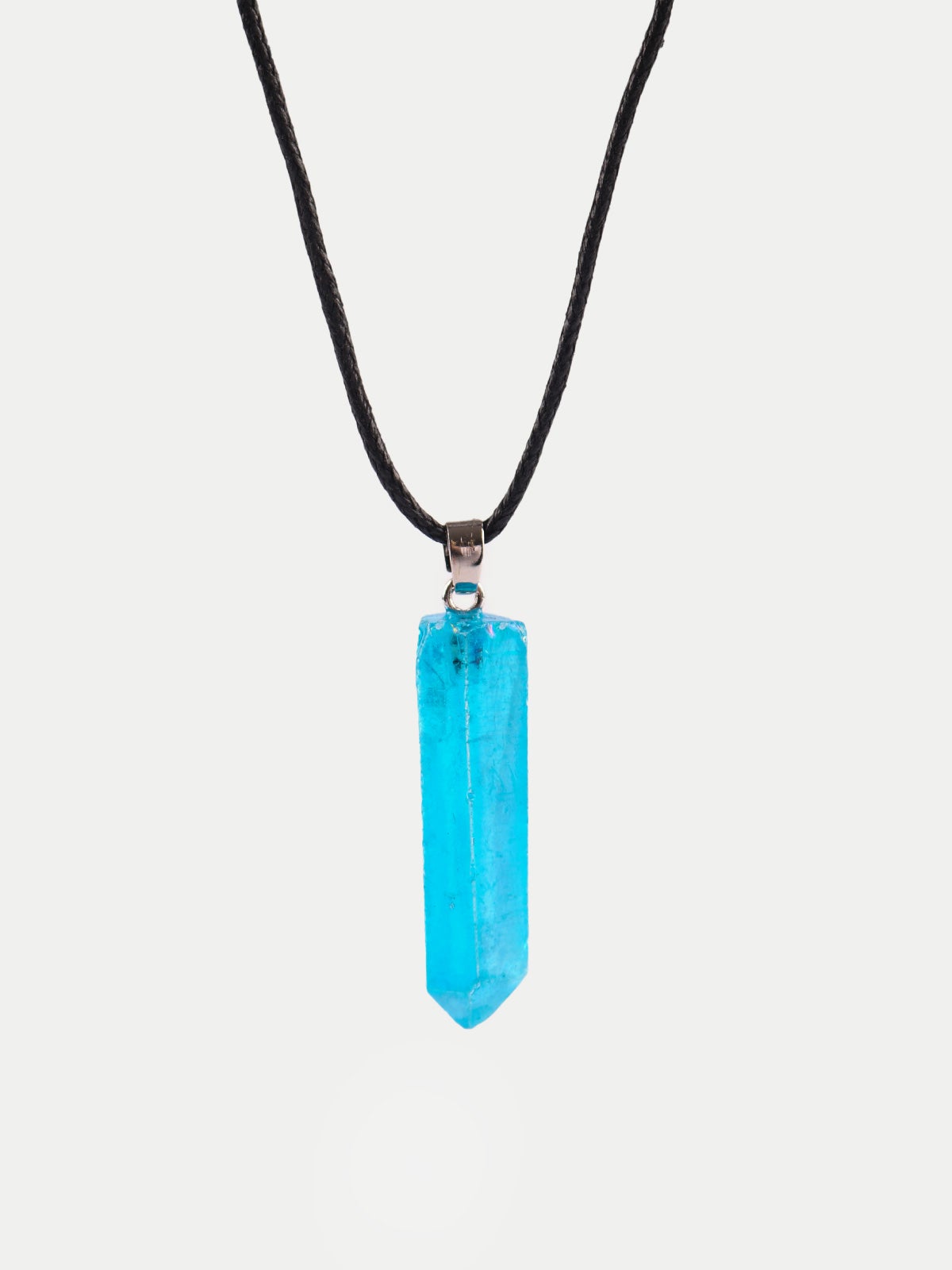 Aura Quartz Pendant - Light Blue Aura | Cosmic
