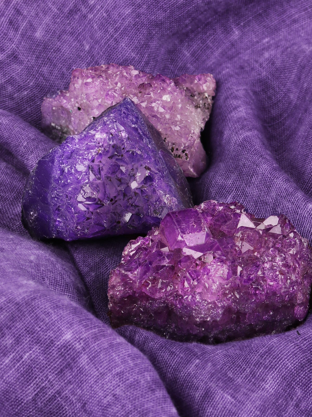 Bright Coloured Clusters - Purple | Cosmic
