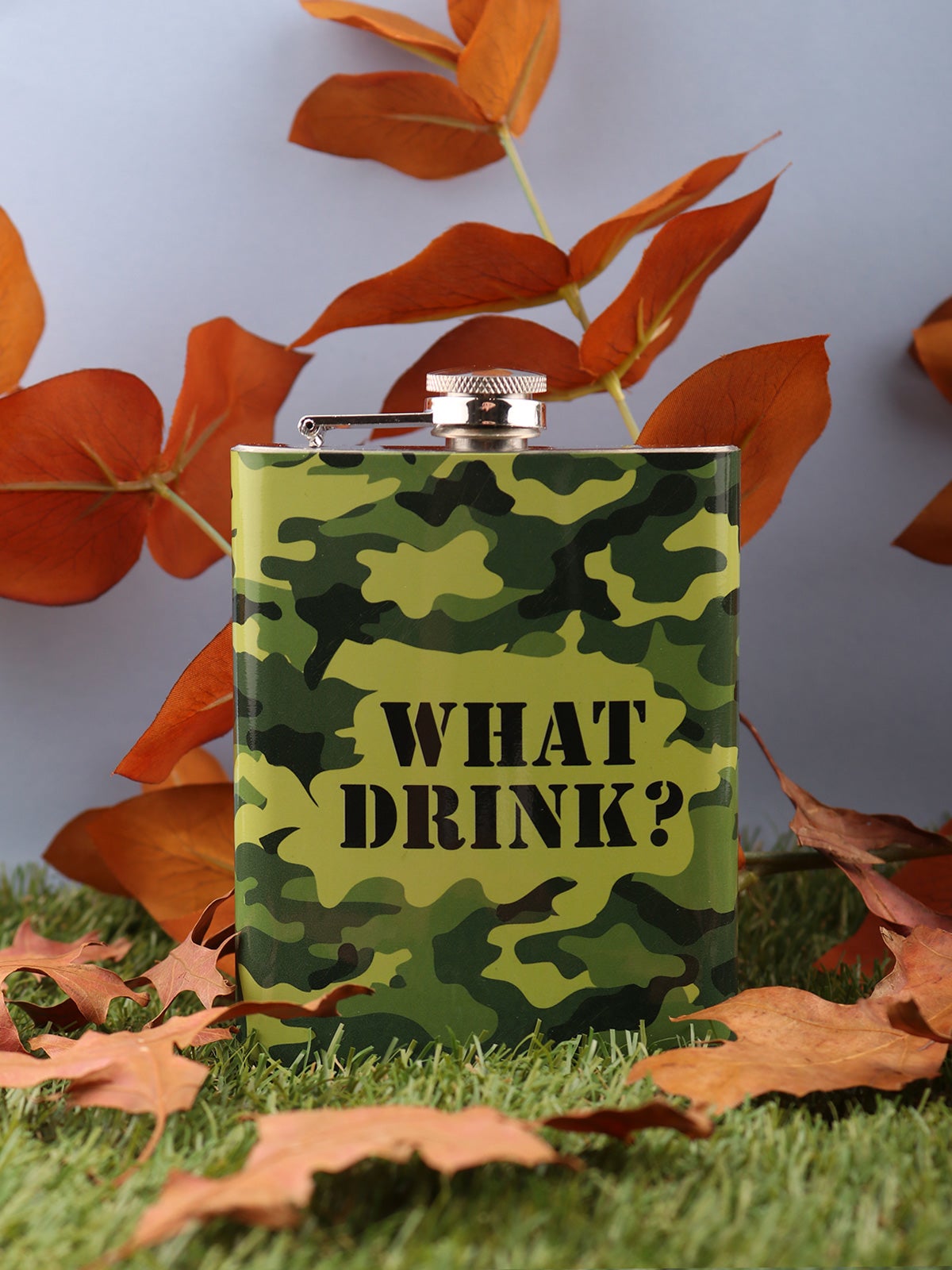 Camo Metal Flask 8oz | Cosmic
