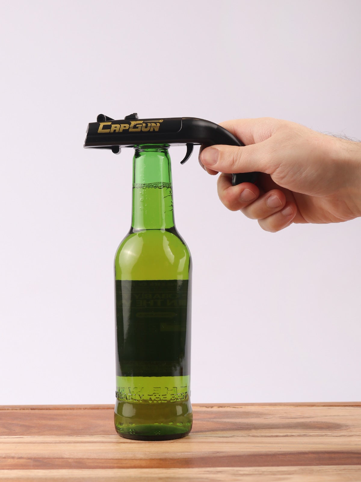 Cap Gun Bottle Opener - Black | Cosmic
