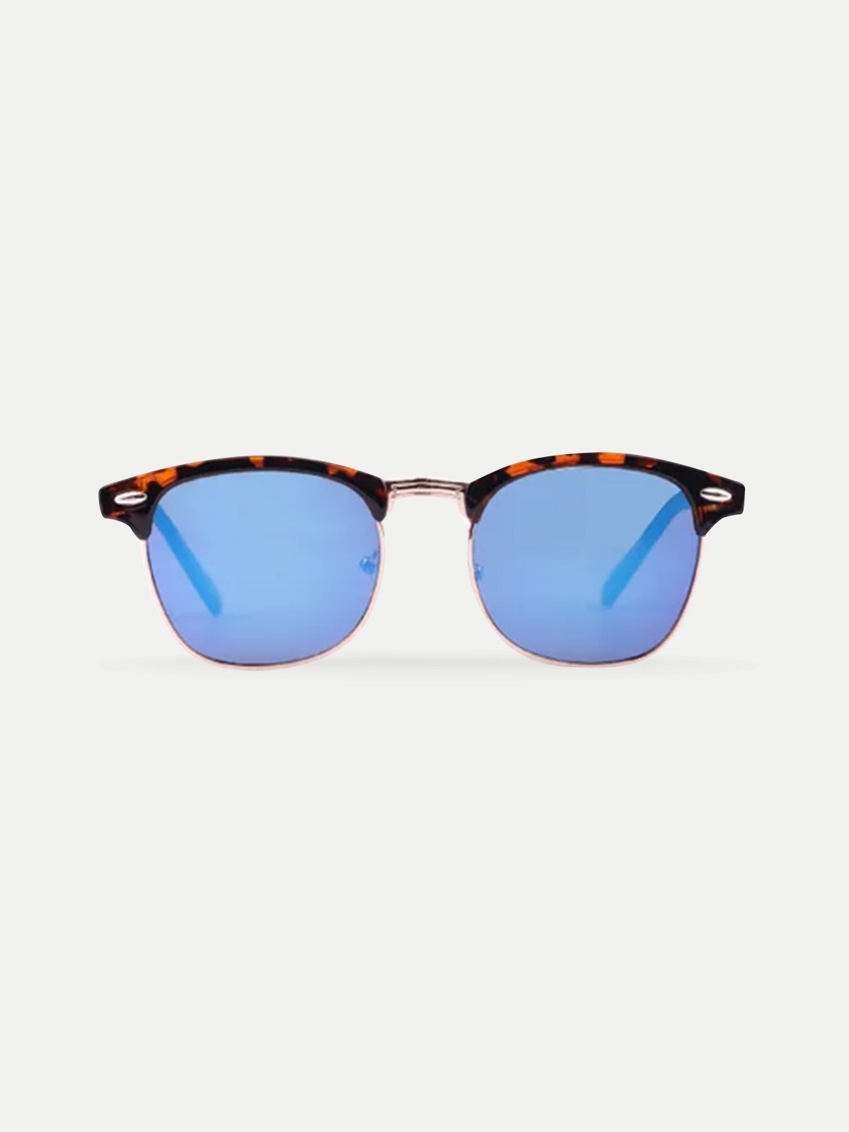 Classic Retro Top Deck Sunglasses - Tort Blue | Cosmic