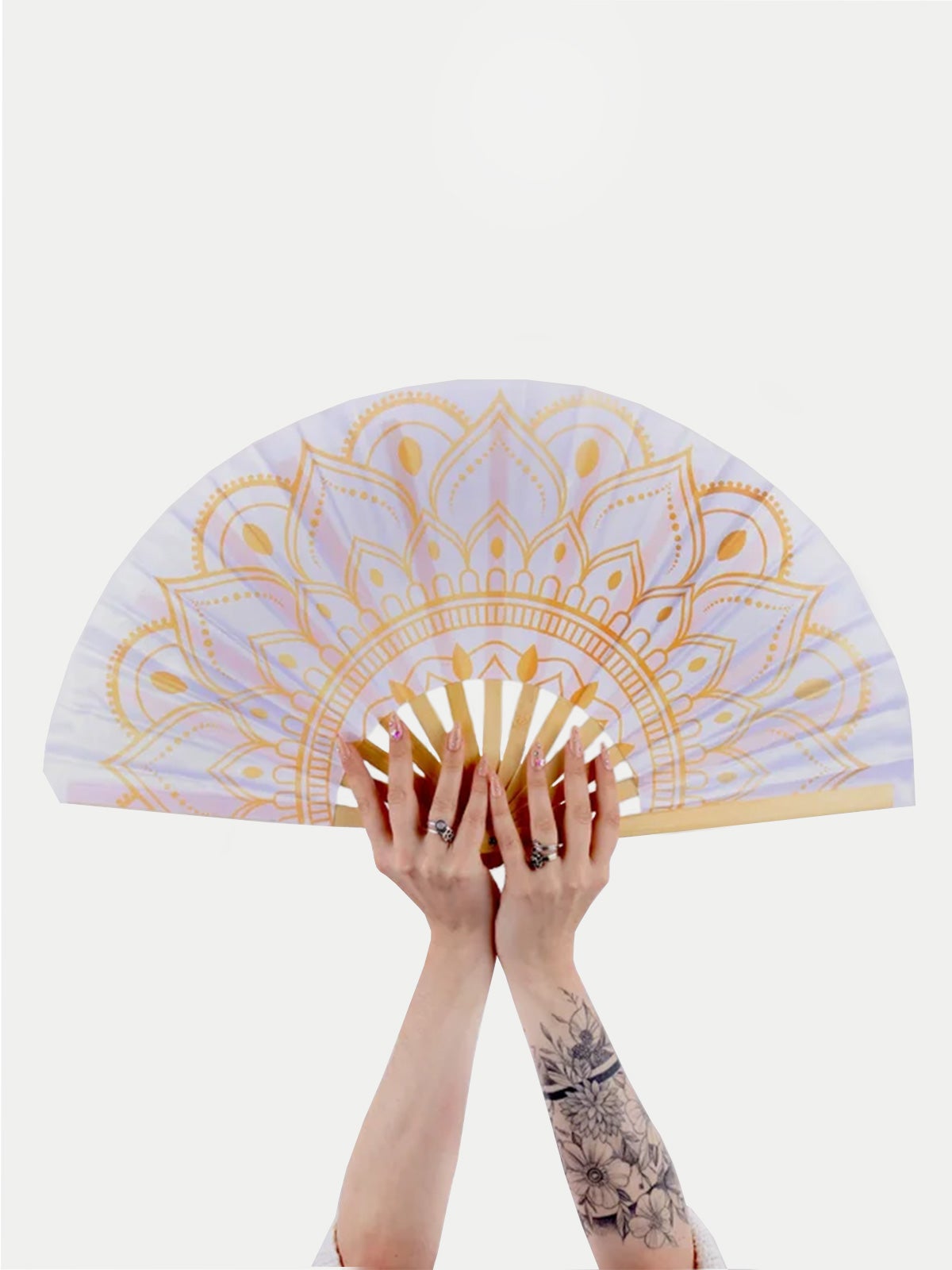 Cosmic Festival Fans - Mandala Natural | Cosmic