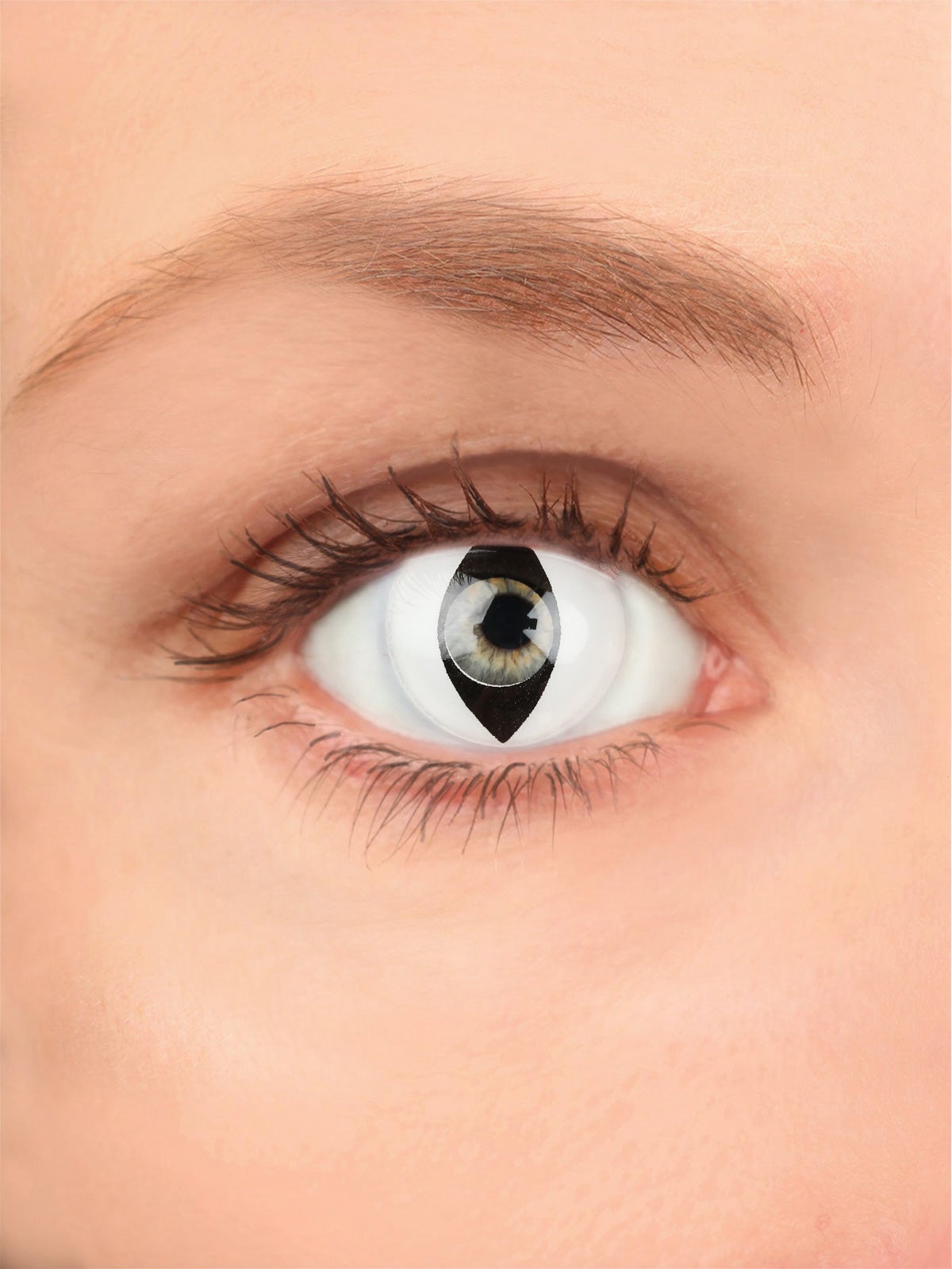 Costume Contact Lenses - White Cat Eye | Cosmic