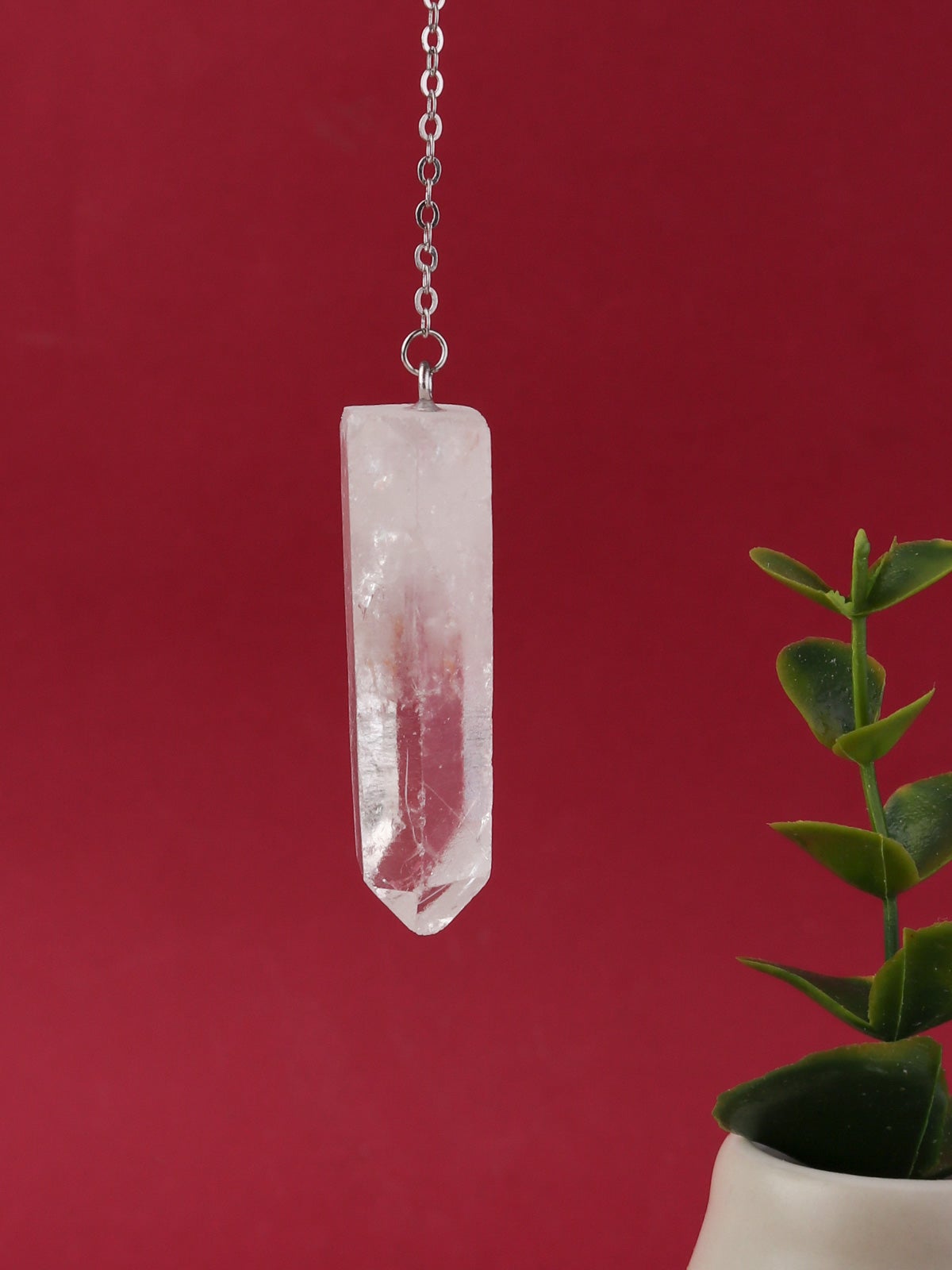 Crystal Pendulum - Clear Quartz | Cosmic