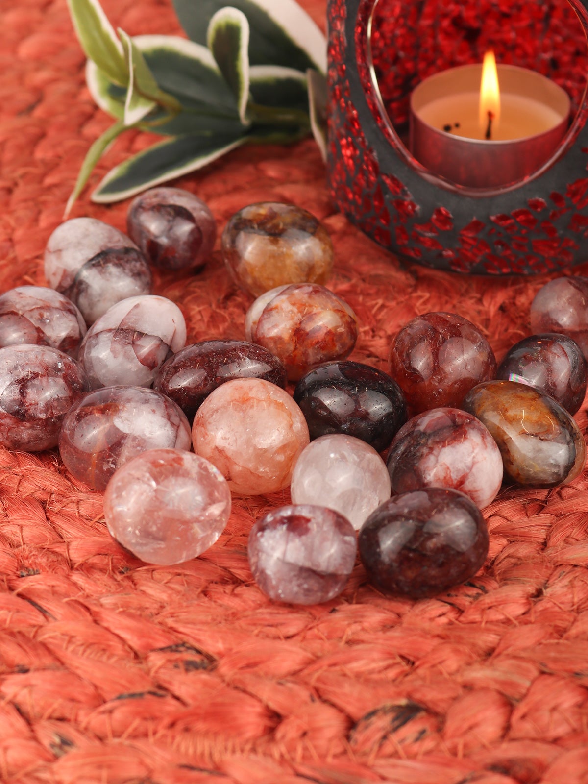 Fire Quartz - Tumbled | Cosmic