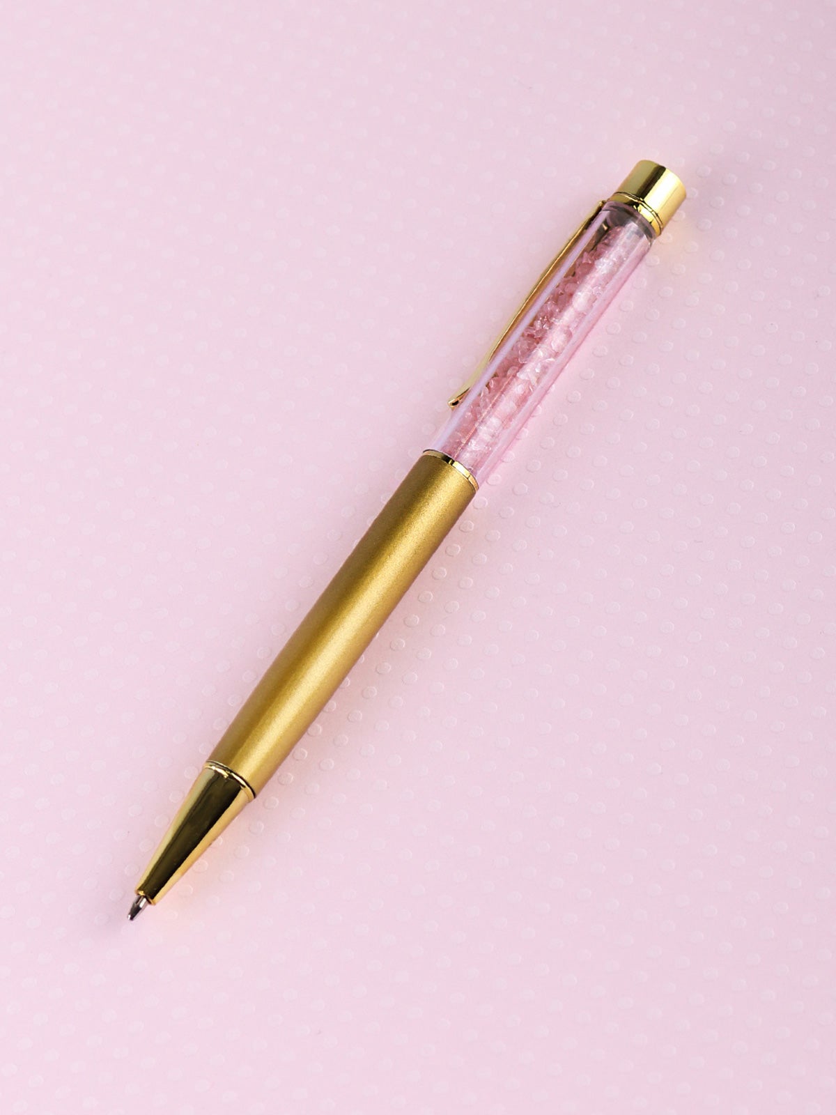 Gemstone Pen-mini Gems - Rose Quartz | Cosmic