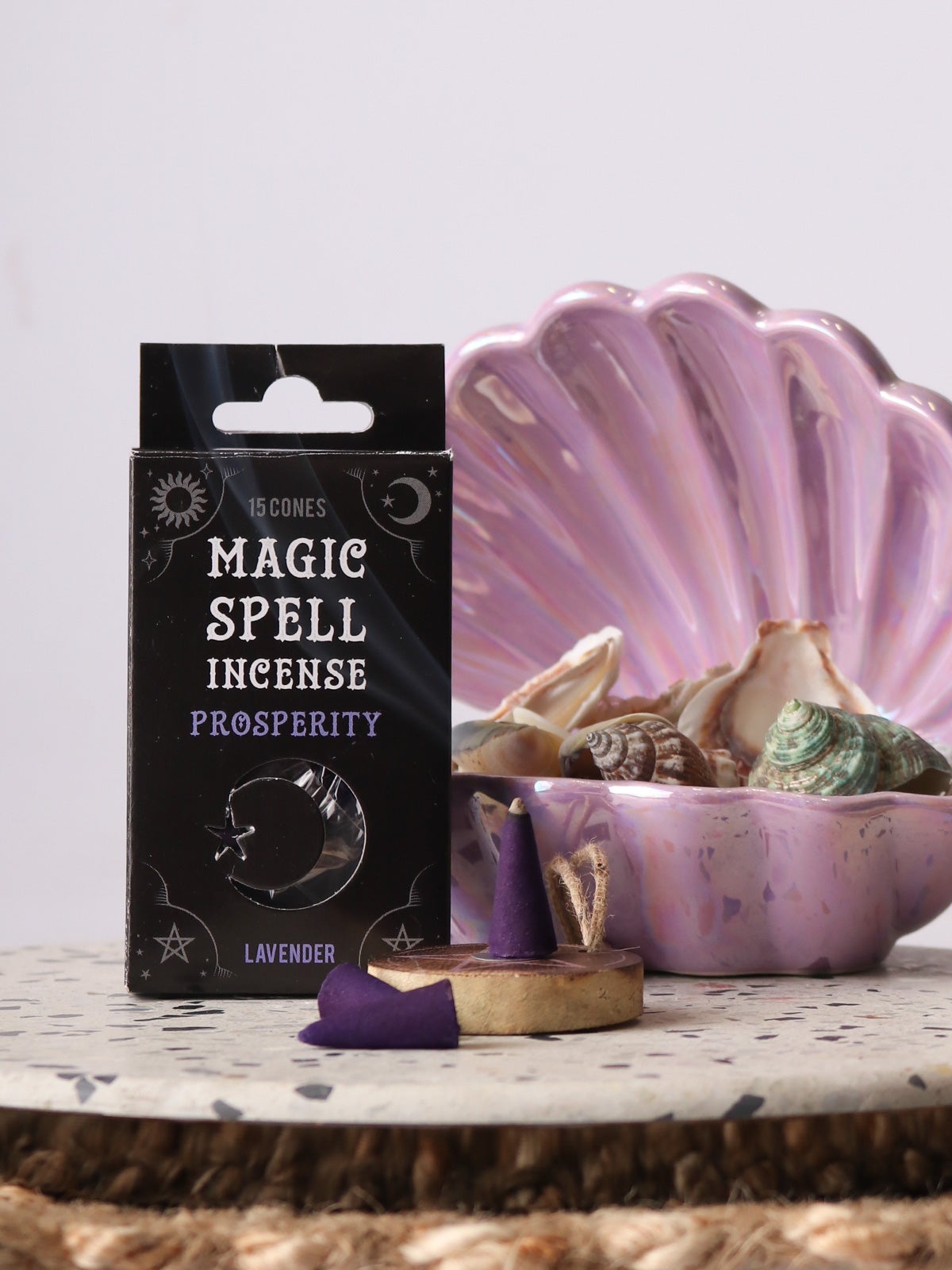Magic Spell Incense Cones - Lavender Prosperity | Cosmic