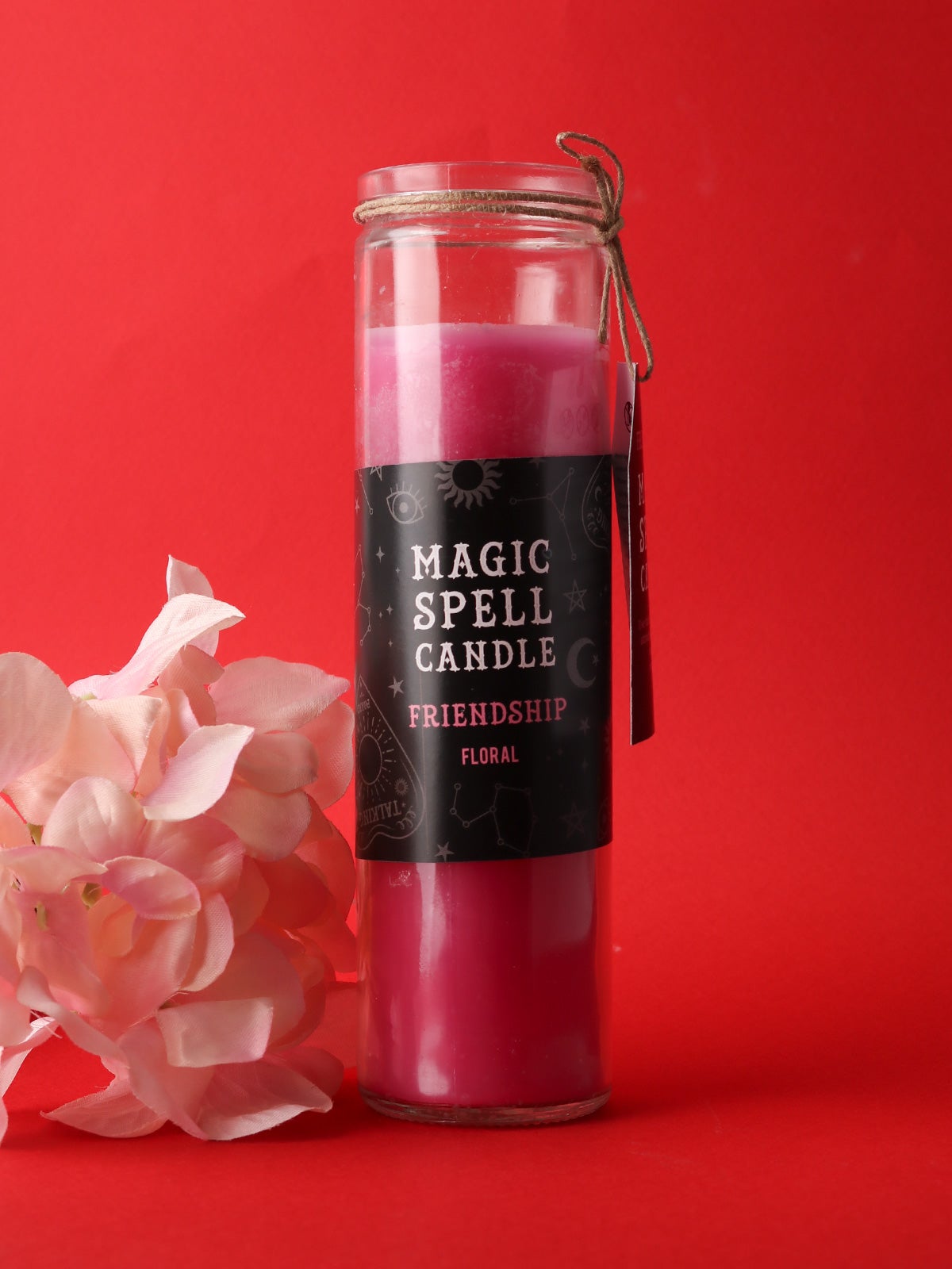 Magic Spell Tall Candle - Floral Friendship | Cosmic