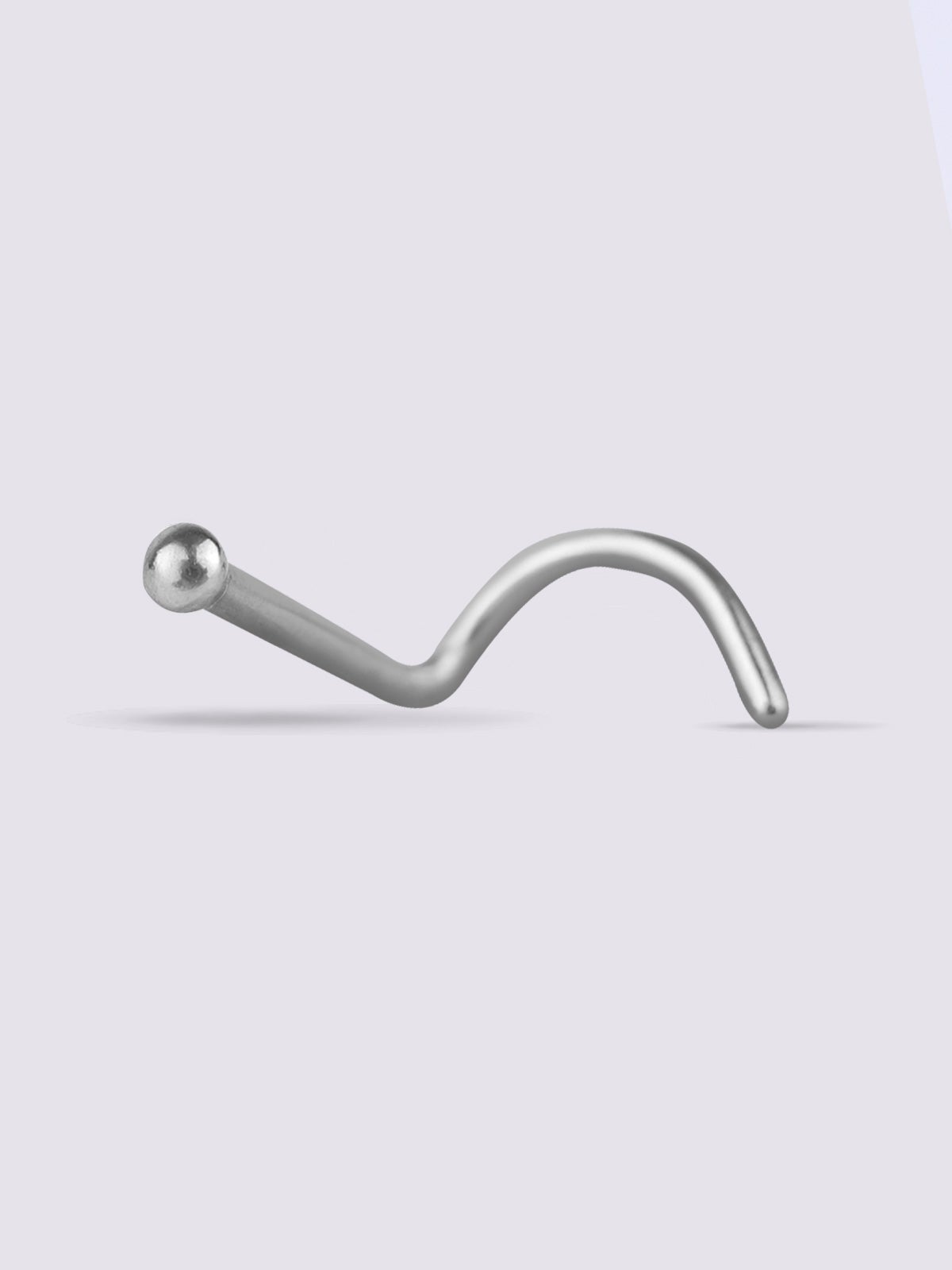 Plain Ball Nose Screw 20g - Steel | Cosmic