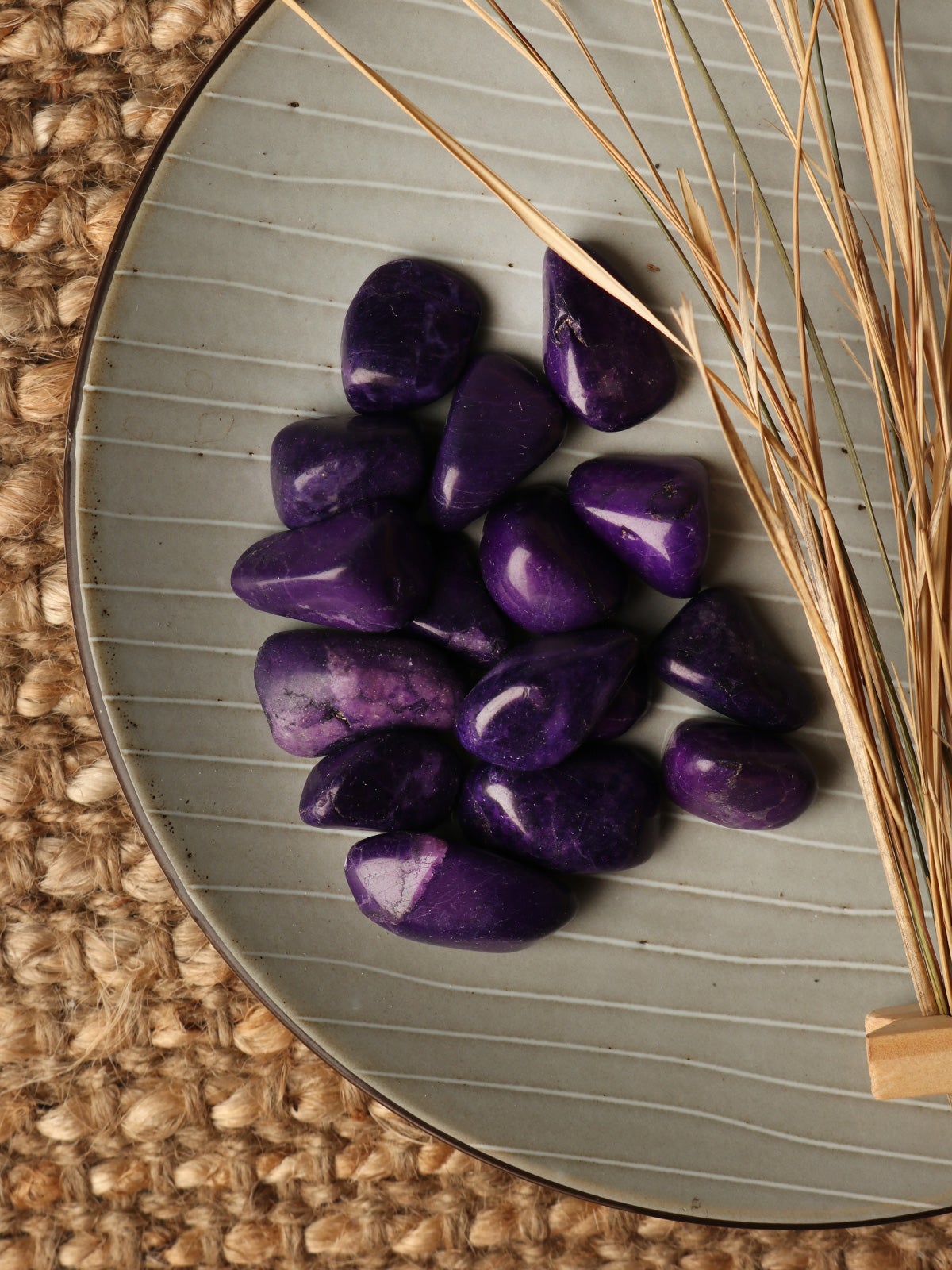 Purple Howlite - Tumbled | Cosmic
