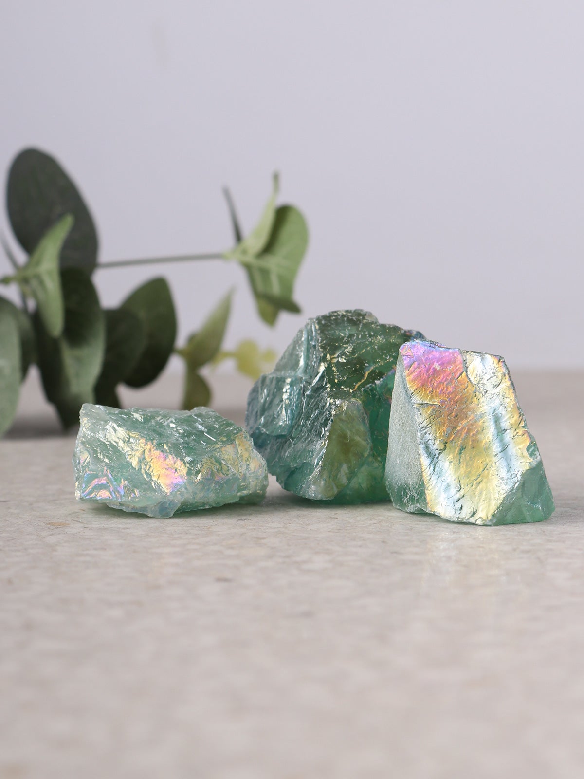 Rough Fluorite Aura | Cosmic