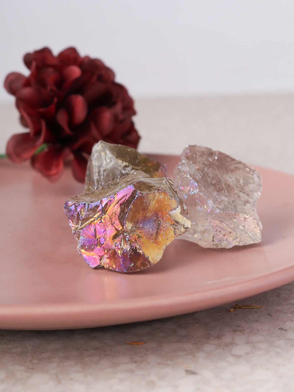 Rough Smokey Quartz Aura | Cosmic