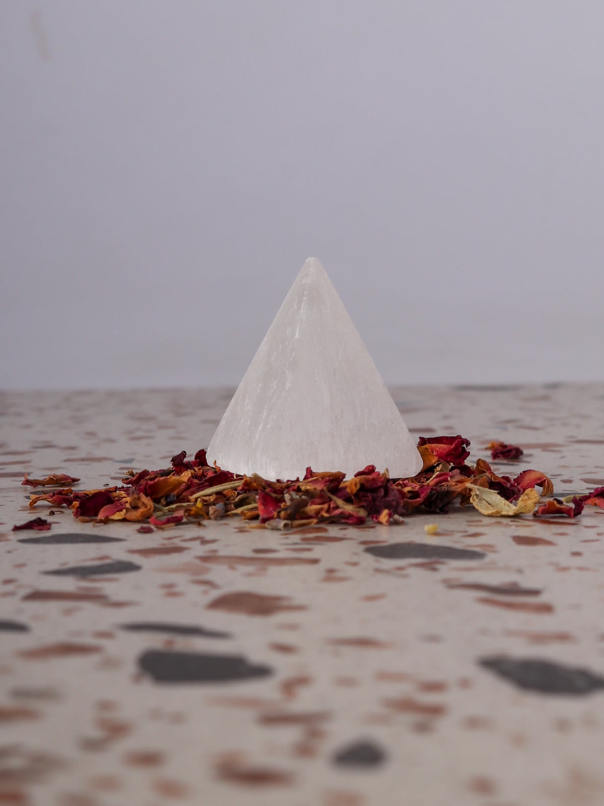 Selenite Crystal - Assorted Shapes - Pyramid | Cosmic