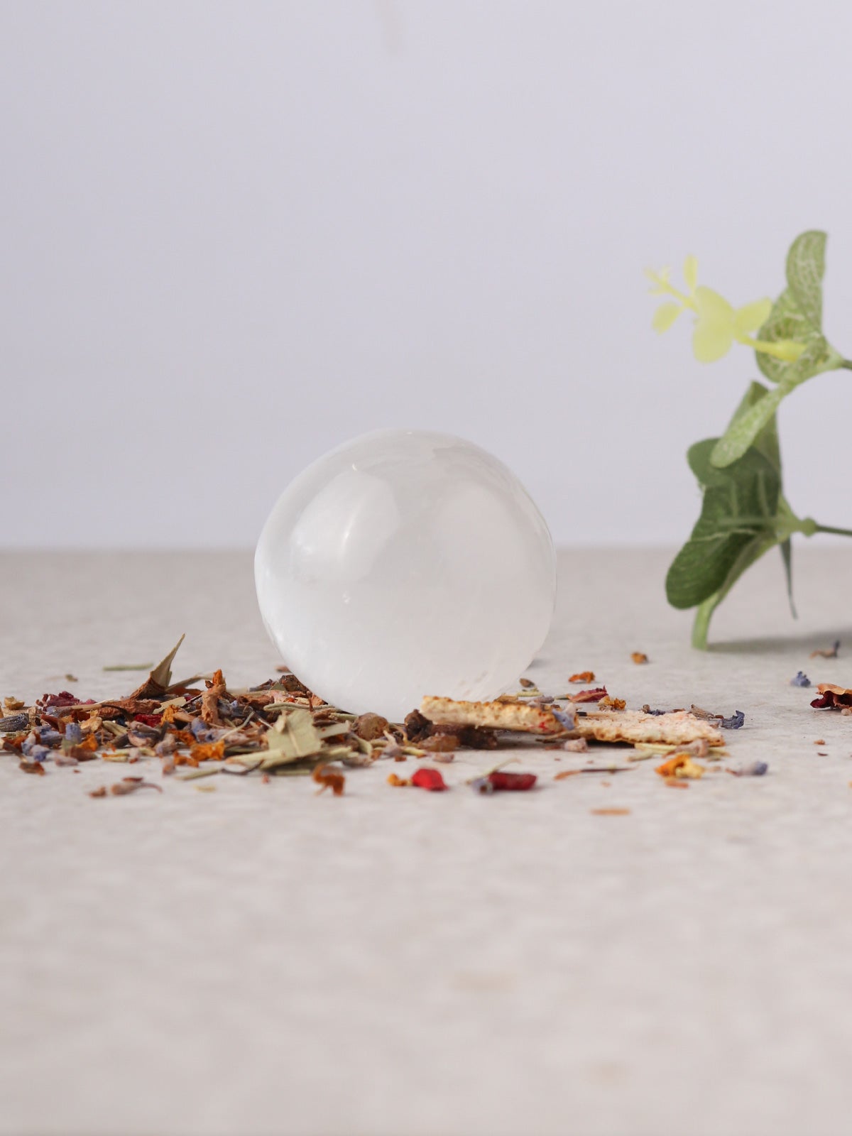 Selenite Crystal - Assorted Shapes - Sphere | Cosmic