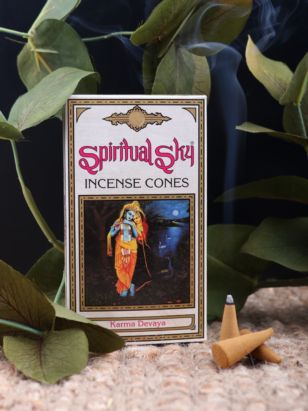 Spiritual Sky Incense Cones - Karma Devaya | Cosmic