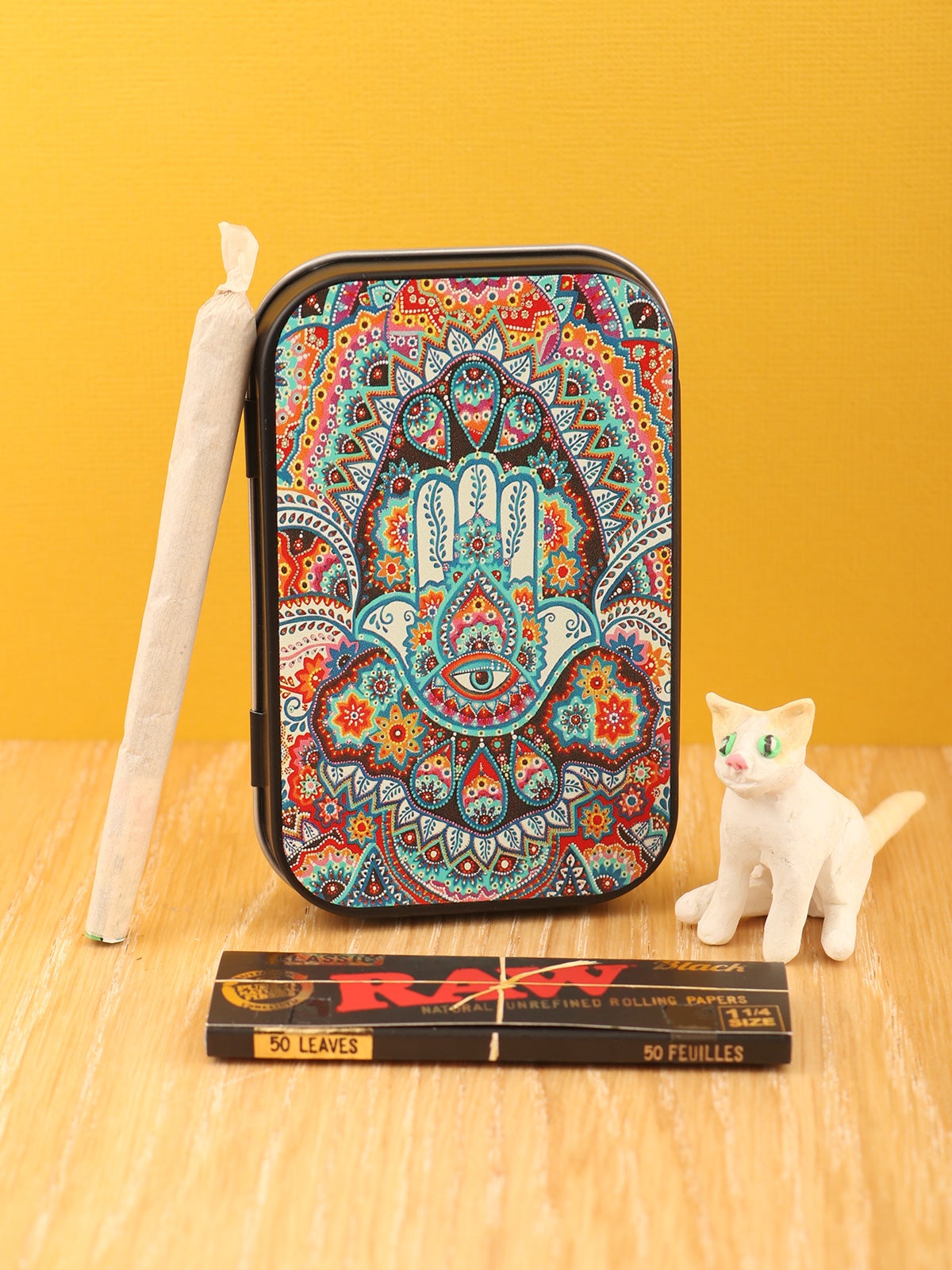 Stash Tin Printed - Hamsa | Cosmic