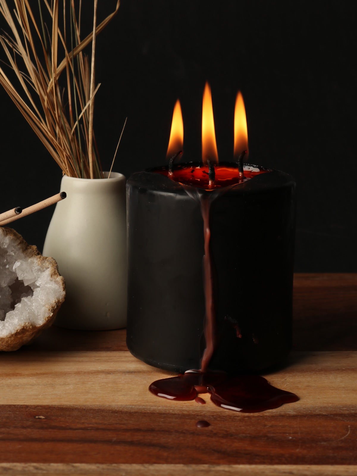 Vampire Tears Pillar Candle 7.5 Cm | Cosmic
